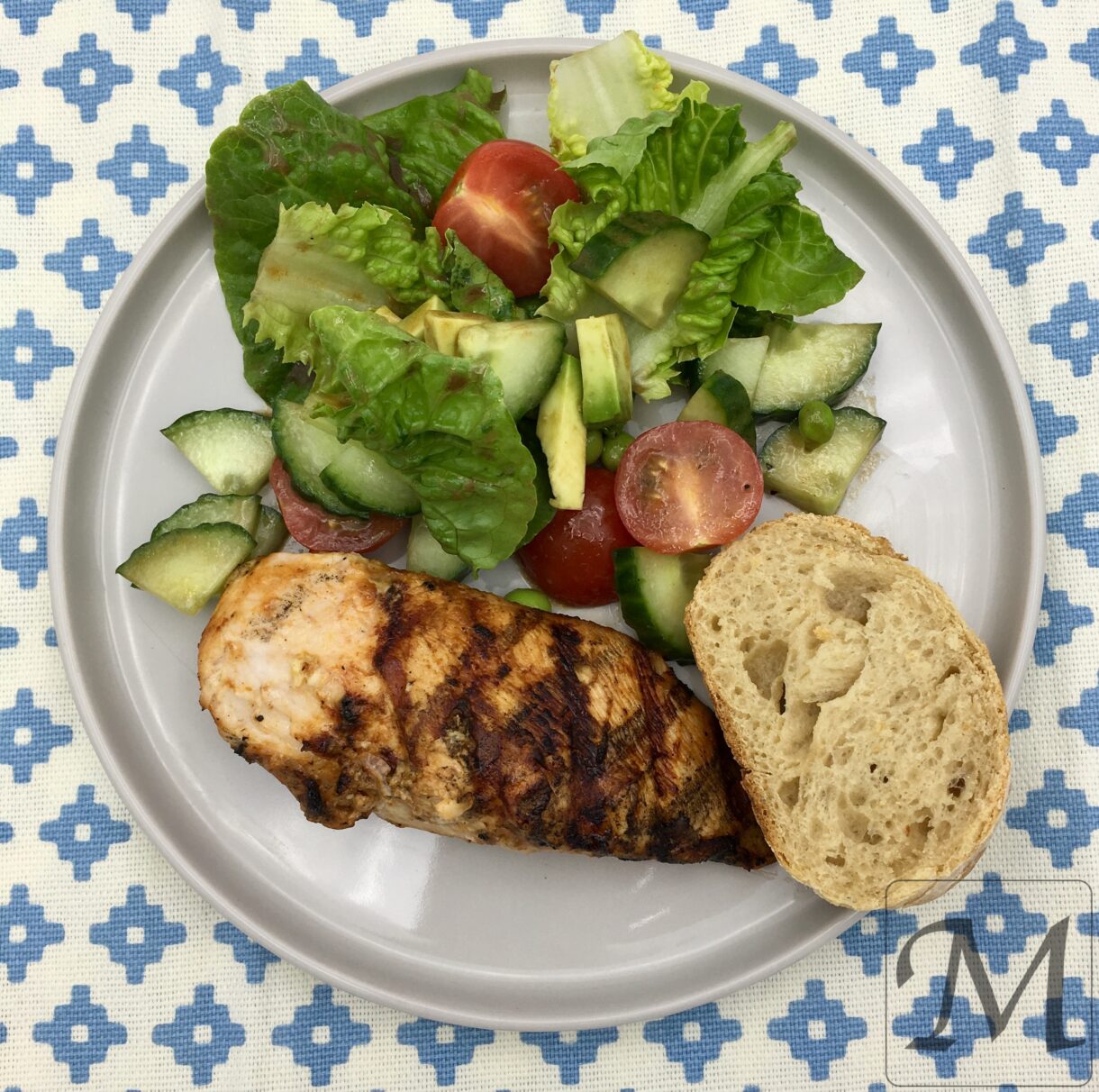 13. maj 2017 - Grillet kylling med salat - Madkalender.dk